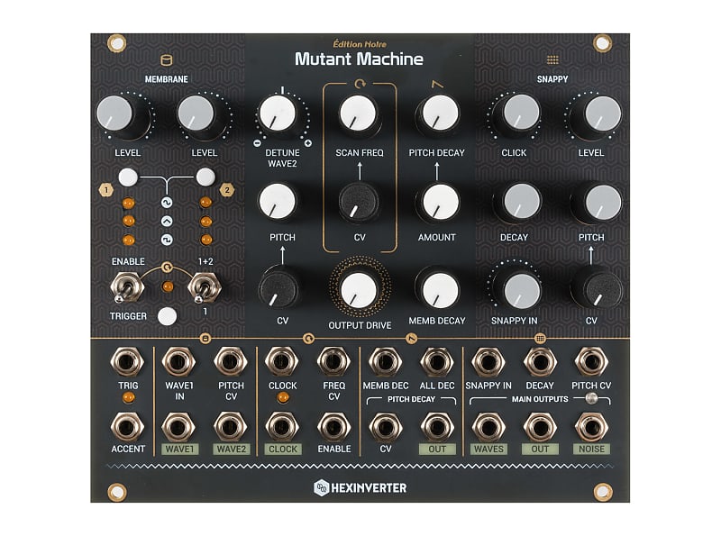 Hexinverter Mutant Machine Analog Percussion Engine | Reverb UK