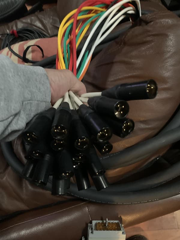 HOSA HORIZON 25’ XLR Fanout to 90 pin EDAC(ELCO) 2000s - | Reverb