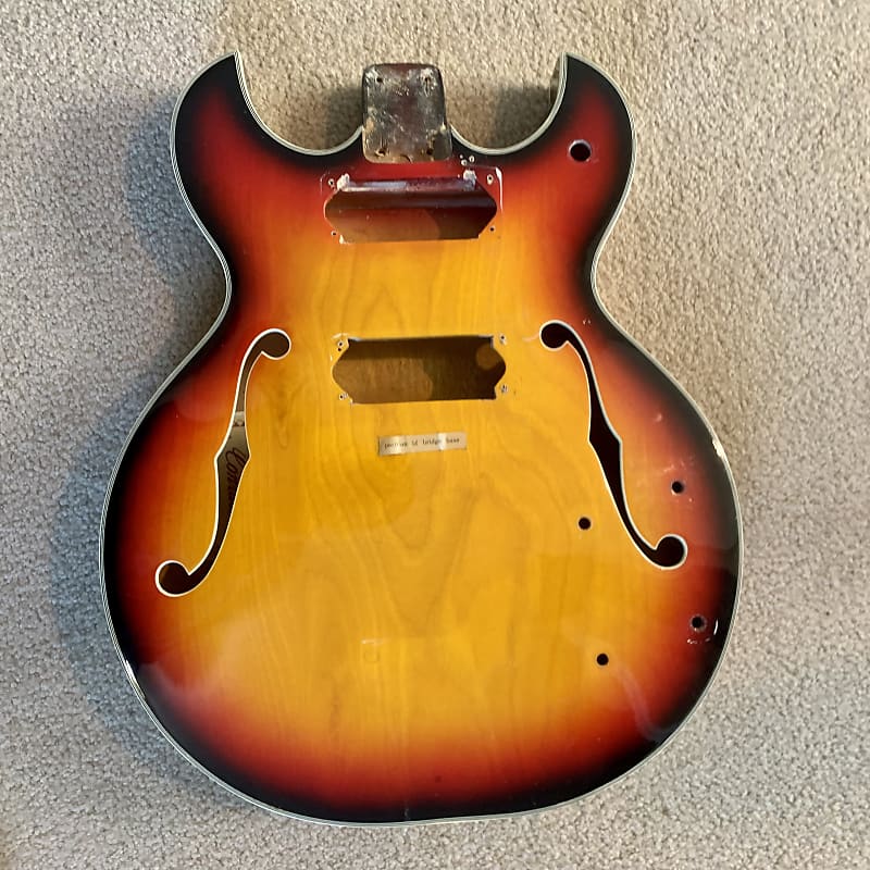 Conrad Teisco 40080 Body 1970’s - Sunburst | Reverb
