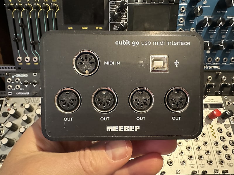Meeblip Cubit Go USB MIDI interface - Black | Reverb
