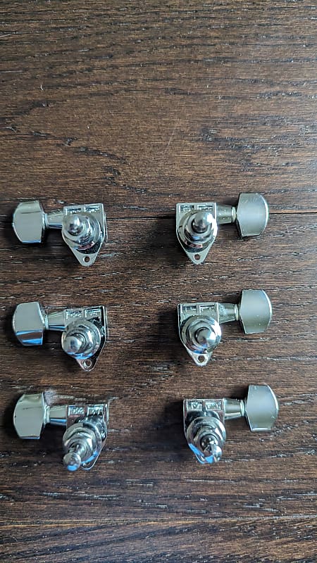 Martin Tuning machines (3+3) Mid 2000's - Chrome | Reverb