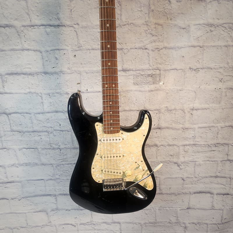 Fender Starcaster Solid Body Black | Reverb