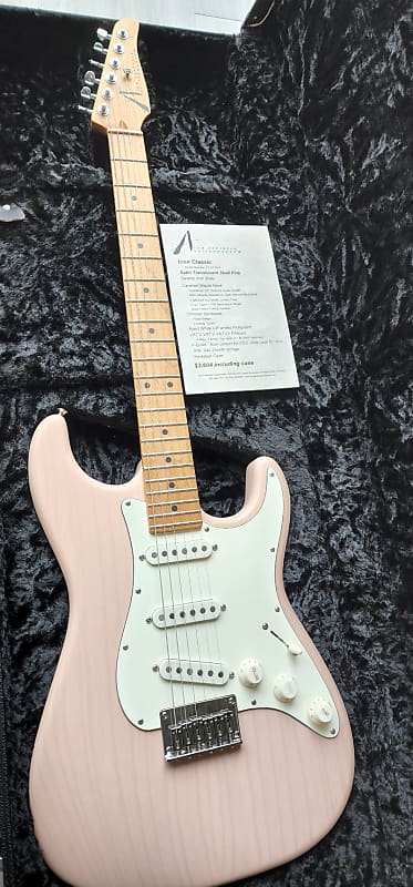 Tom ANDERSON GUITARWORKS Icon Classic 2022 Trans Shell Pink | Reverb