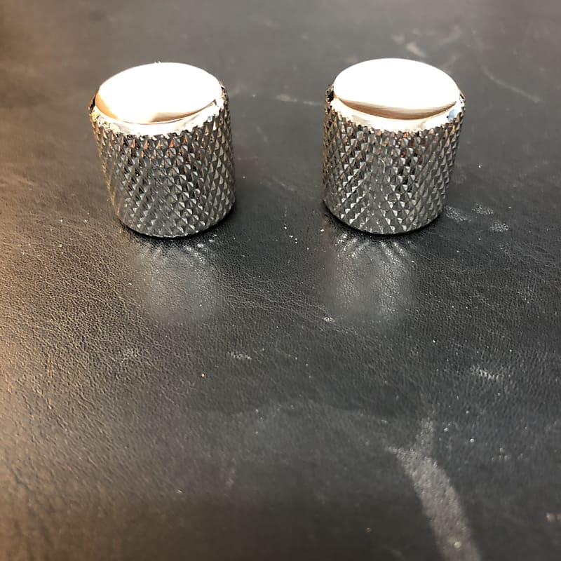 Fender Squier Telecaster Control Knobs Chrome | Reverb