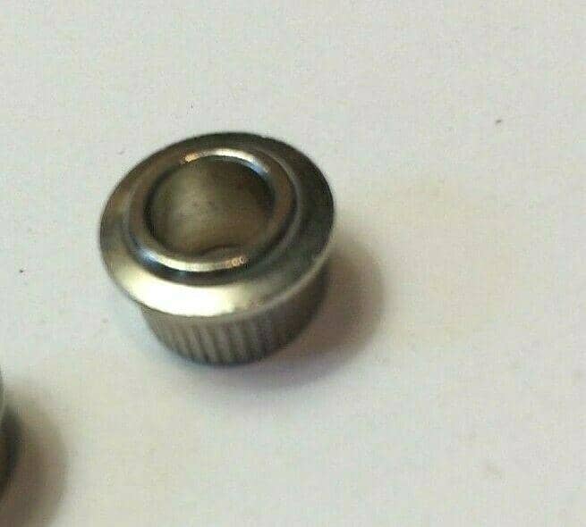 Single Nickel Vintage 1980s Fender F Tuners Ferrule / Bushing | Reverb