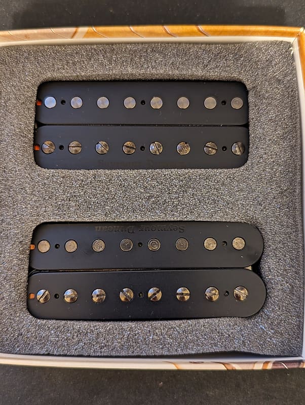 Seymour Duncan Pegasus/Sentient 8 String Set 2020 - Black | Reverb
