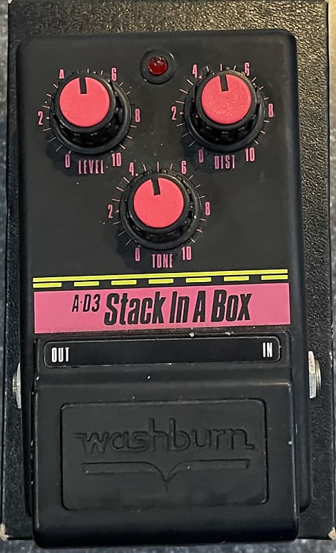 Washburn A-D3 Amp In a Box 1980s - Black | Reverb