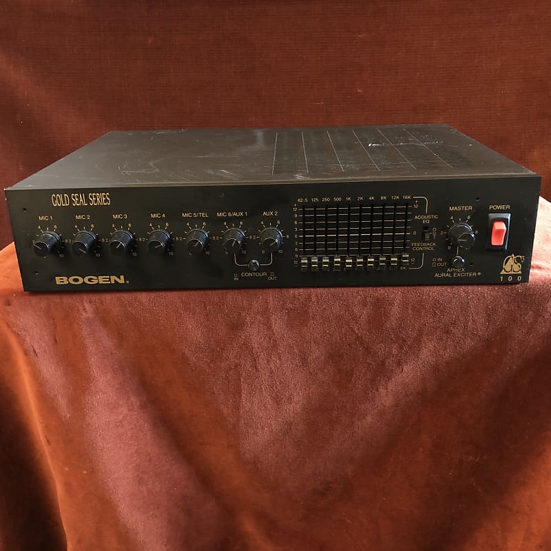 Bogen Communications GS-100 Gold Seal Series 100W PA | Reverb