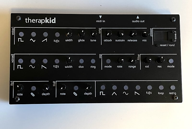 Twisted Electrons Therapkid 8 Bit Synthesizer | Reverb
