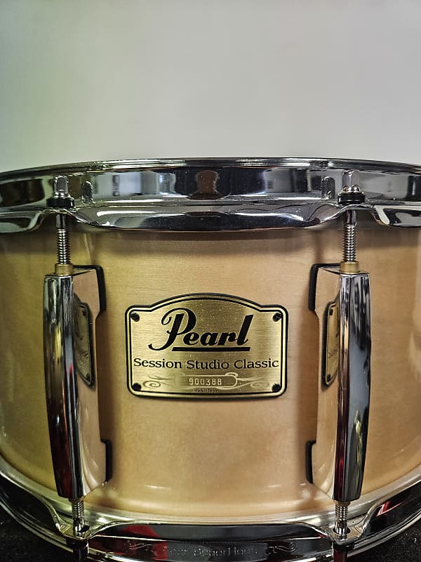 Pearl 14 X 6.5 Studio Session Classic Snare/ Platinum Mist | Reverb