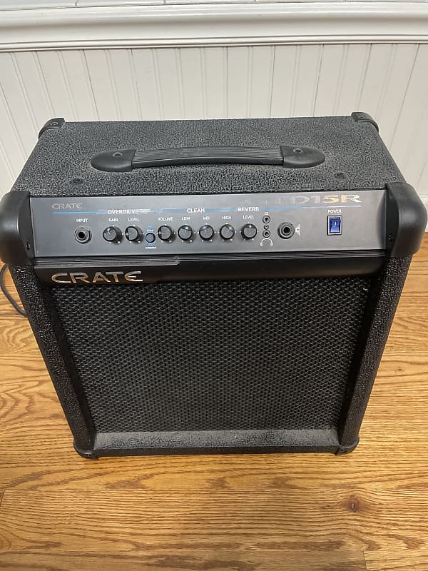 Crate GTD15 2-Channel 15-Watt 1x8" Guitar Practice Amp | Reverb