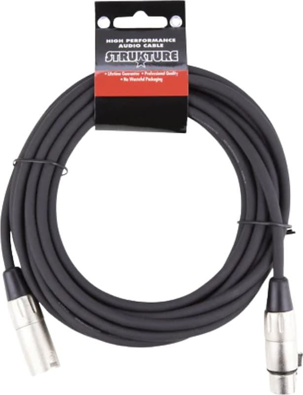 Strukture SMC20 XLR Micrphone Cable, 20' | Reverb