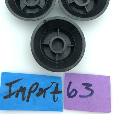 Stratocaster Style Knobs Set Black | Reverb