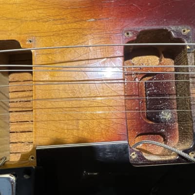 1966 Gibson Es 335 HUSK Wood Only Burst | Reverb