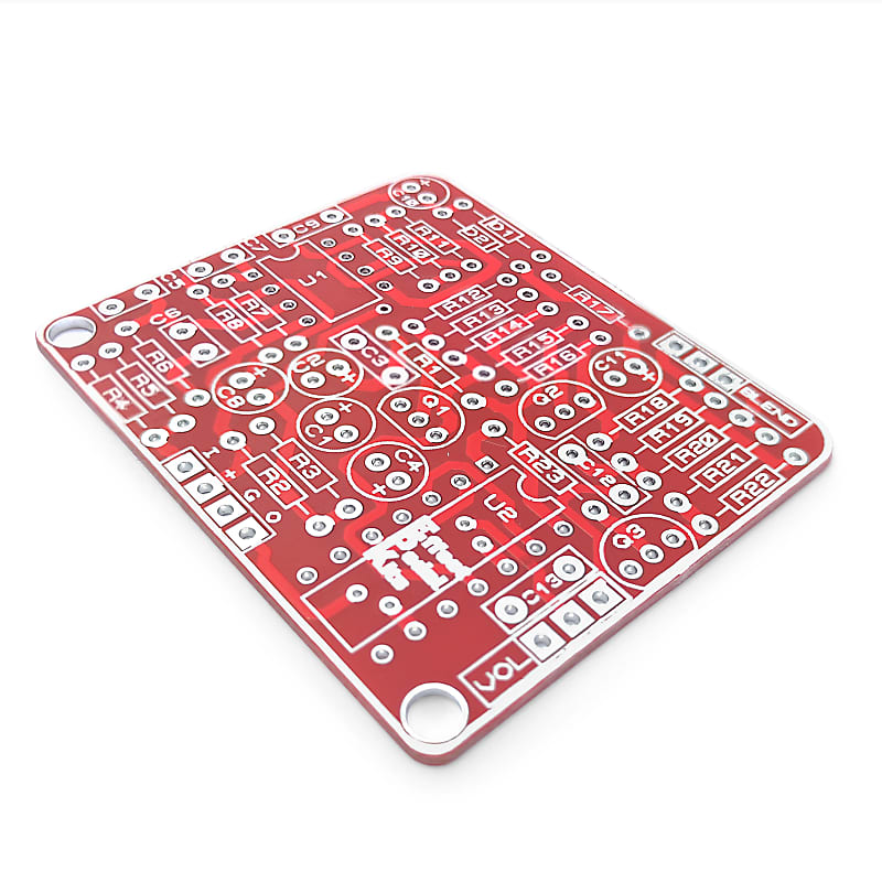 EPK - Blue Box Fuzz PCB diy pedal | Reverb