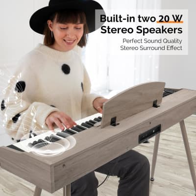 Glarry GDP-203 88 Key Full Size Weighted Hammer-action Keybed | Reverb