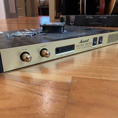 Marshall EL84 20/20 tube power amp rack 90s | Reverb