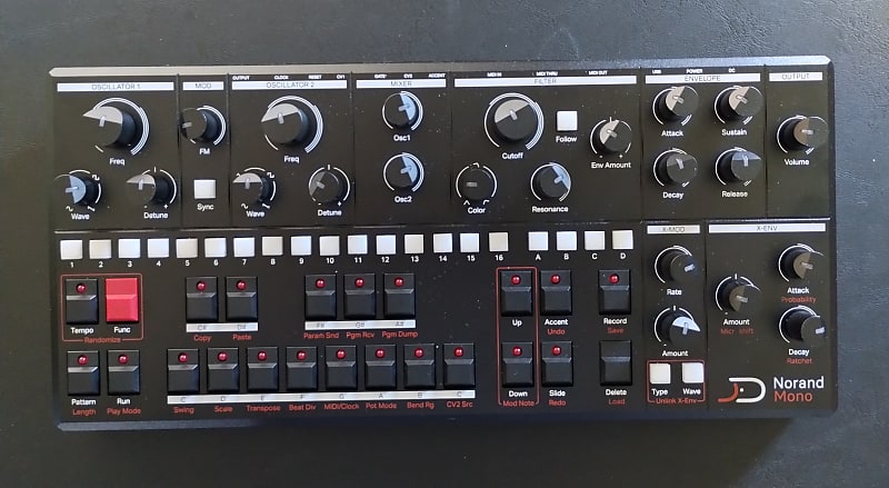 Norand Norand Mono Synthesizer 2020 - Black | Reverb