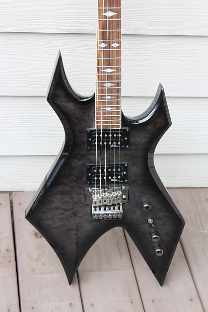 B.C. Rich Warlock N.J. Neck Thru Series Korea Guitar | Reverb