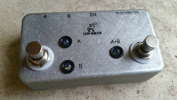 Loop Master ABY BOX Hook Up Two Amps Or Two Guitars | Reverb