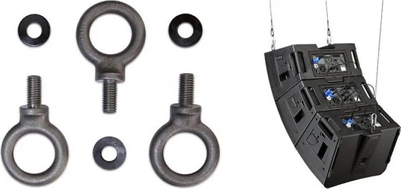 M10 forged-shoulder steel eyebolt kit for suspendi | Reverb