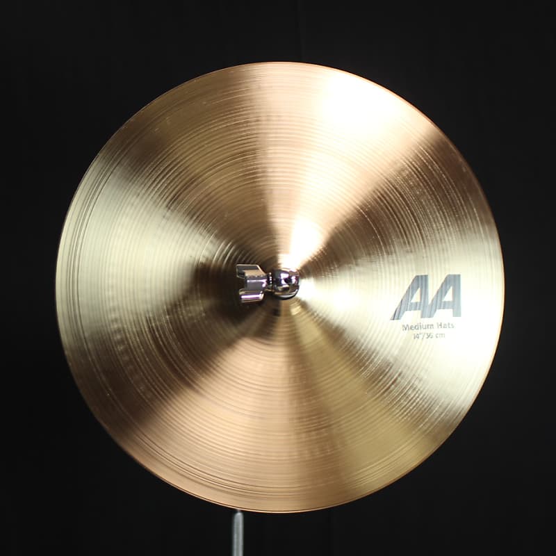 Sabian 14" AA Medium Hats - 1044g/1332g (video demo) | Reverb