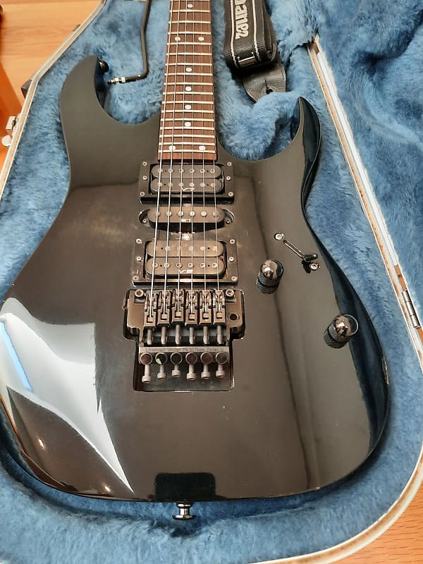 1998 Ibanez RG 507 Black w/HSC | Reverb Canada