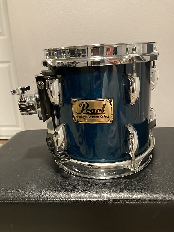 Pearl Prestige Session Select 8"x8" Tom - Teal Blue w/ | Reverb