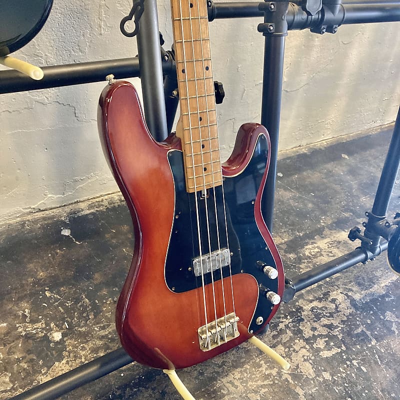 1970s Hondo Bass - Vintage Bass - New Strings Sounds Great! | Reverb