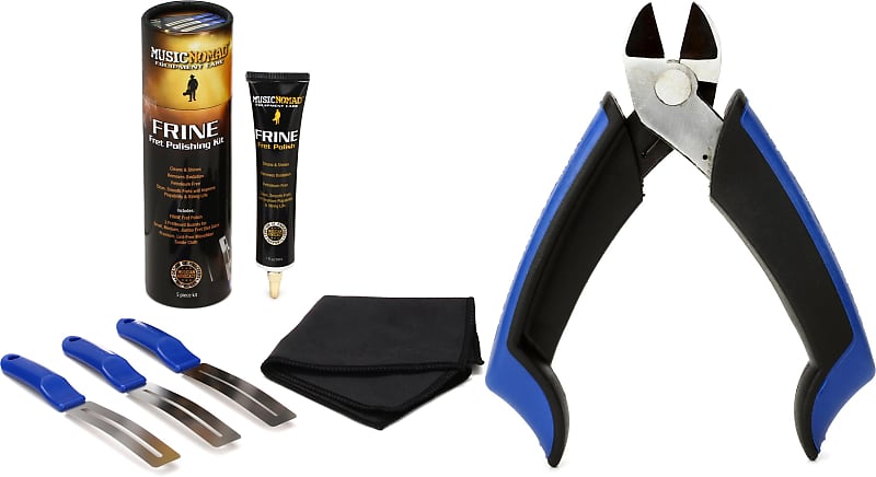 MusicNomad FRINE Fret Polishing Kit Bundle with MusicNomad | Reverb