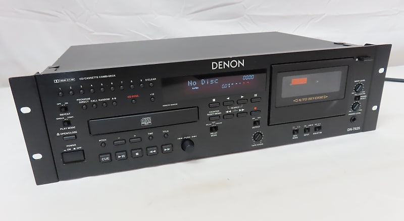 Denon DN-T625 Combination CD Player and Cassette Tape Player | Reverb