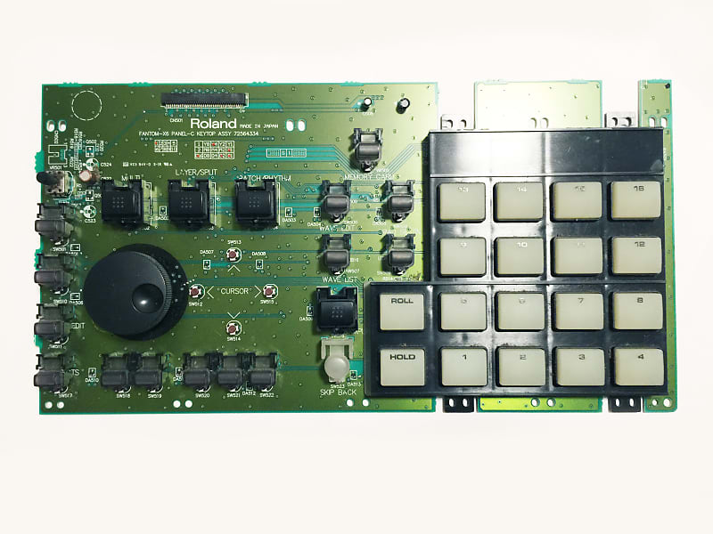 Roland Fantom X6 X7 X8 Right Side Switch Panel Board | Reverb