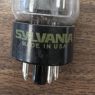 Vintage 1970’s Sylvania 6L6 tube | Reverb