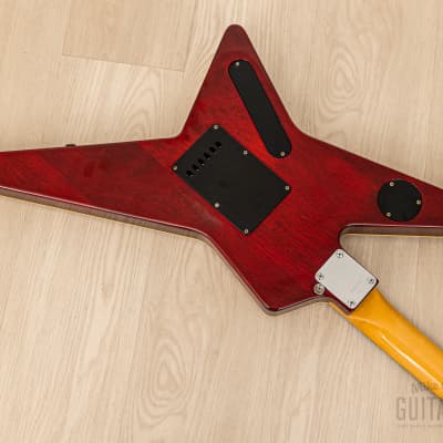 1982 Navigator by ESP Random Star RS-FM Flame Maple Top | Reverb