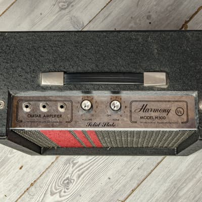 Harmony - 1972 H500 - 1x12 Solid State Guitar Combo Amp x9836 | Reverb