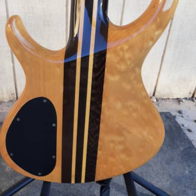 Tobias Toby Pro 5- Maple/Wenge Neck Thru Solid Figured Maple | Reverb