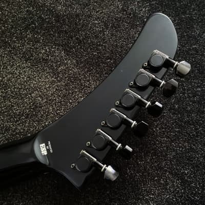 ESP Edwards E-EX-75M James Hetfield Explorer 1990S - Black - | Reverb