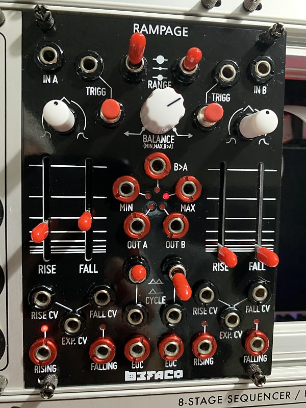 Befaco Rampage Dual Slope Generator Black | Reverb UK