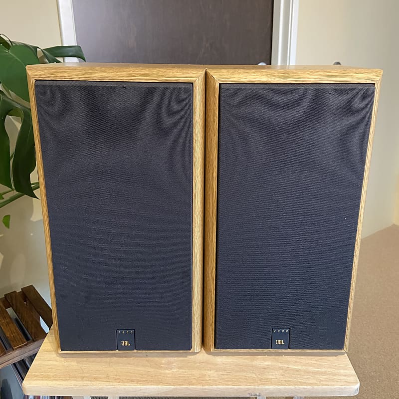 JBL 2600 Vintage Bookshelf Speakers Pure Titanium Tweeters | Reverb