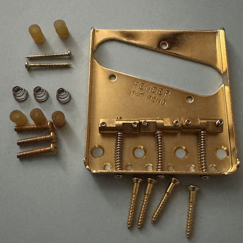 Fender Telecaster Hardware - Gold | Reverb