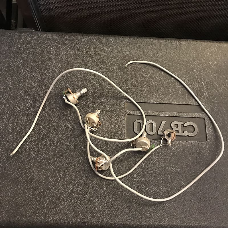 Teisco Wiring Harness / Pots / Jack 1950 s Gray | Reverb