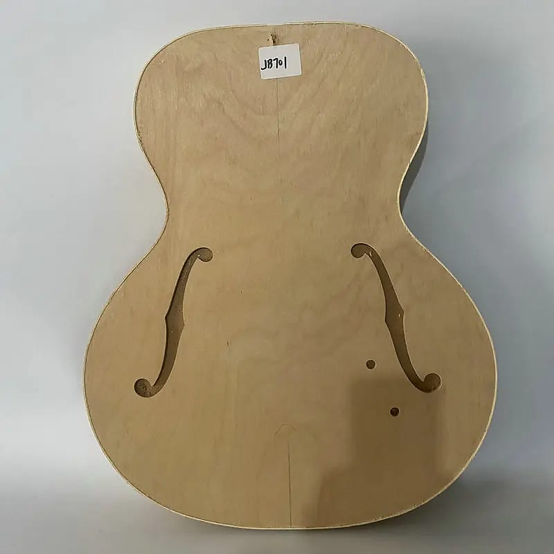 Unfinished Maple Jazz Guitar Semi Hollow Body DIY Project | Reverb UK