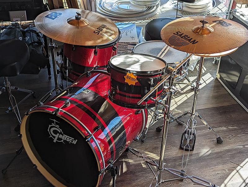 (17036) Gretsch Catalina Club with Snare, Cymbals, Hardware, | Reverb