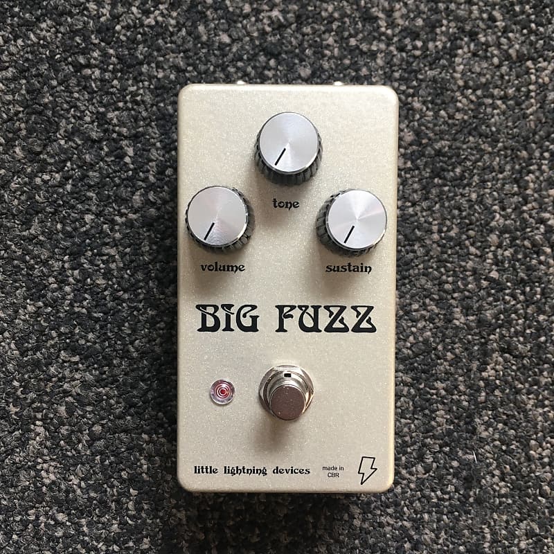 Little Lightning Devices Big Fuzz - Silver Sparkle | Reverb