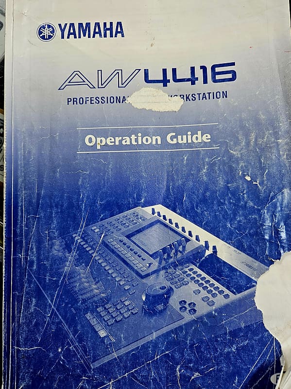 Yamaha AW4415 Professional Workstation OPERATION GUIDE | Reverb