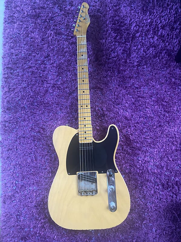 Vinetto Artifact Blackguard SC 50 BG Tele 2007 - Blonde | Reverb