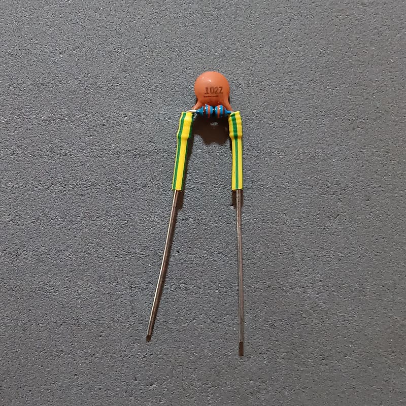 TREBLE BLEED "TV JONES Spec MINI CLASICO" 1nF Vintage Ceramic | Reverb