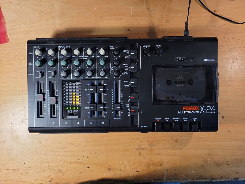 Fostex X-26 4-track Cassette Recorder | Reverb