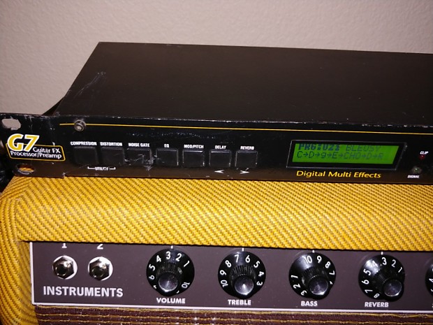 DOD G7 Guitar Effects Processor MIDI | Reverb
