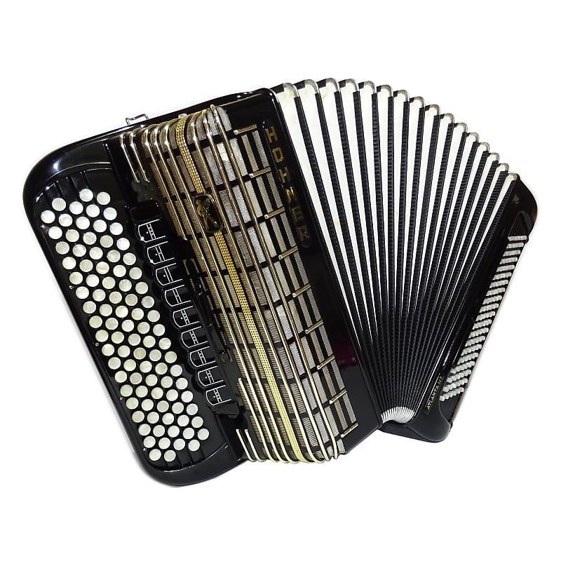 Hohner Atlanta 145 Akkordeon 5 Rows Button Accordion made in | Reverb